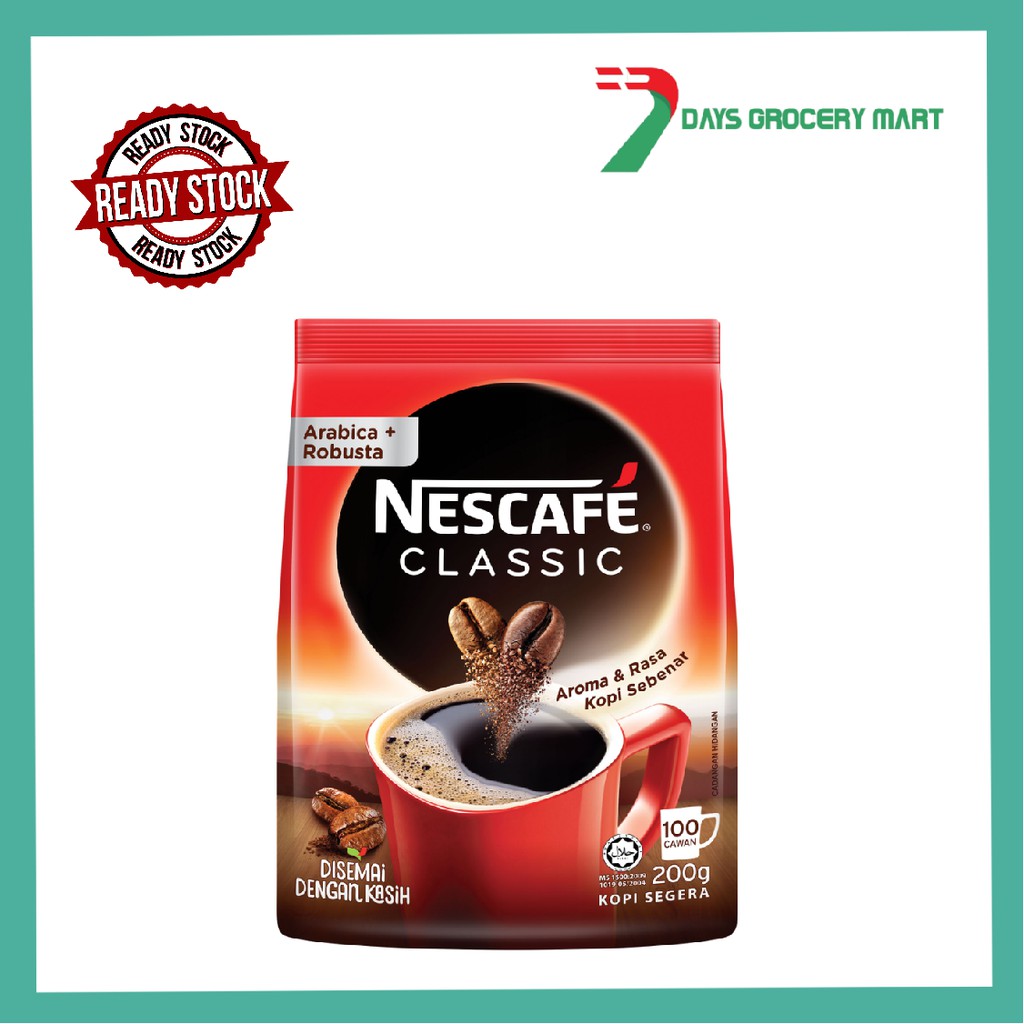 7DAYS: Nescafe Classic Refill Pack (200g / 300g)/ Nescafe 200g/ Nescafe ...