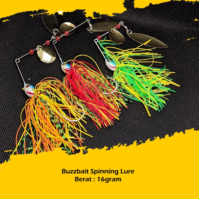 Gewang Spinner Blade Fyl Fishing Buzzbaits Metal Jigging Strike ...