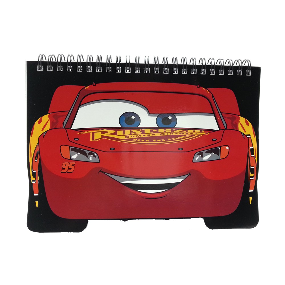 Disney Cars 3 Car Shape A5 Wire O Notebook | Shopee Malaysia