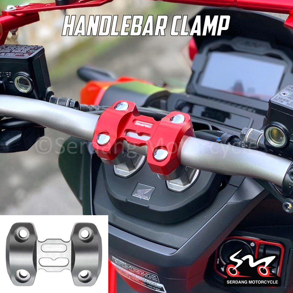 Honda ADV 150 Accessories Exhaust Cover Handlebar Clamp Kickstand Side ...