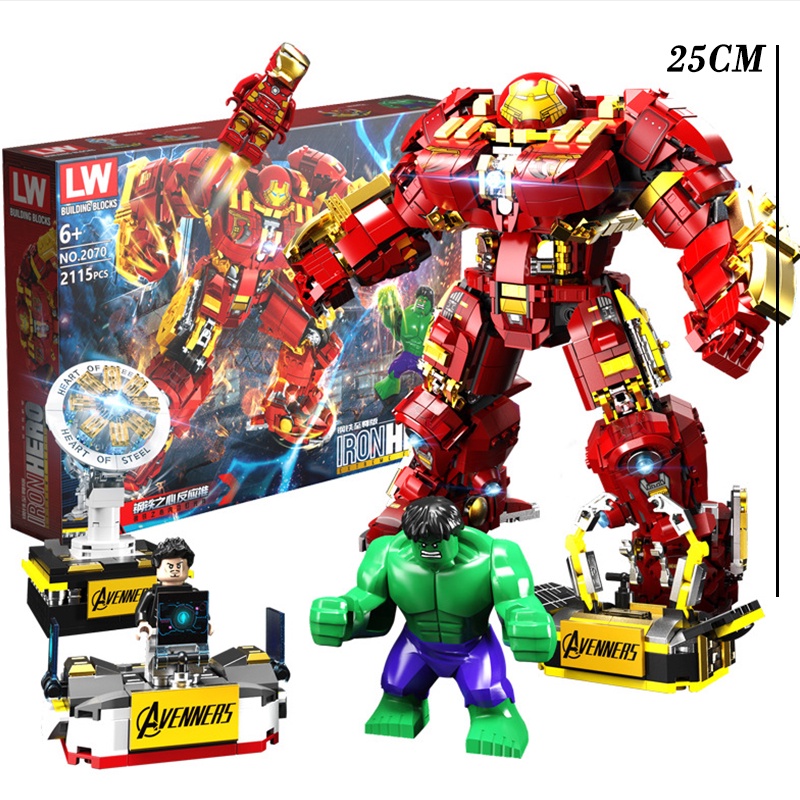 Iron Man Hulk Anti-Mech Thanos Infinity Gauntlet The Avengers Marvel ...