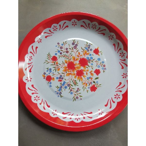 round plate 30cm 12" talam besi 30cm talam besi bulat alam besi bulat ...