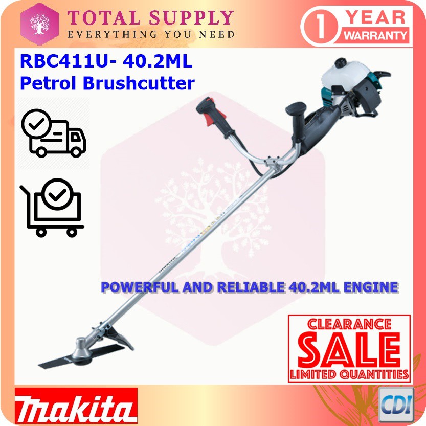 【FREE SHIPPING!】RBC411U MAKITA 40.2ML Petrol Brushcutter 【READY STOCKS!】/ RBC411 MESIN POTONG ...