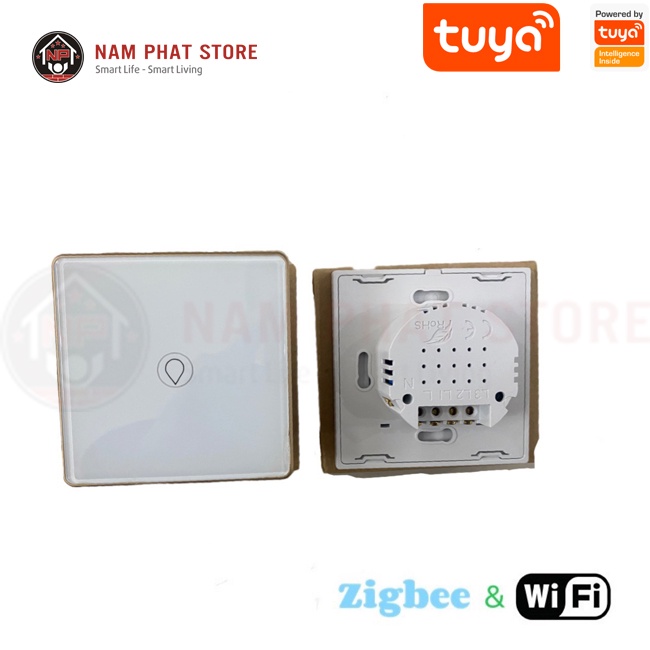 Tuya SMART square gold border WIFI SMART water heater switch | Shopee ...