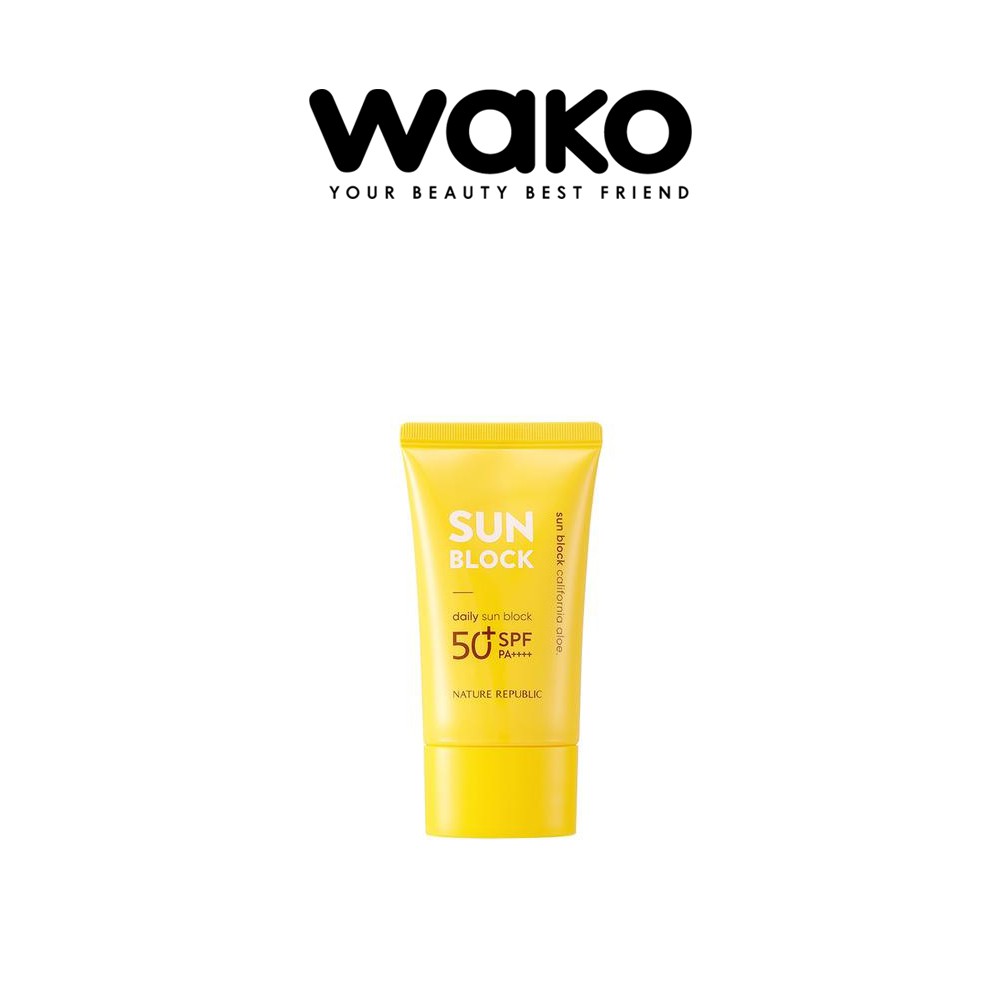 Nature Republic California Aloe Daily Sun Block SPF50+ PA++++ (57ml ...