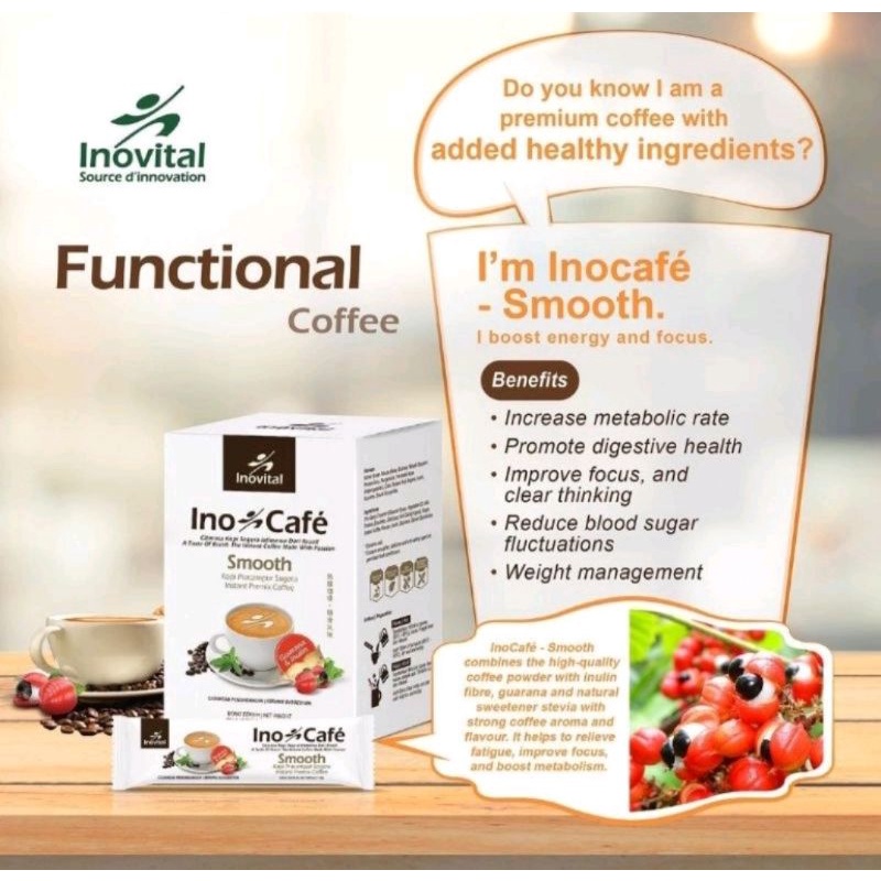 Ino Cafe Smooth (Inovital) | Shopee Malaysia