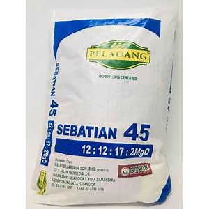 SEBATIAN 45 - Baja Bunga dan Buah , NPK 12:12:17:2Mgo | Shopee Malaysia