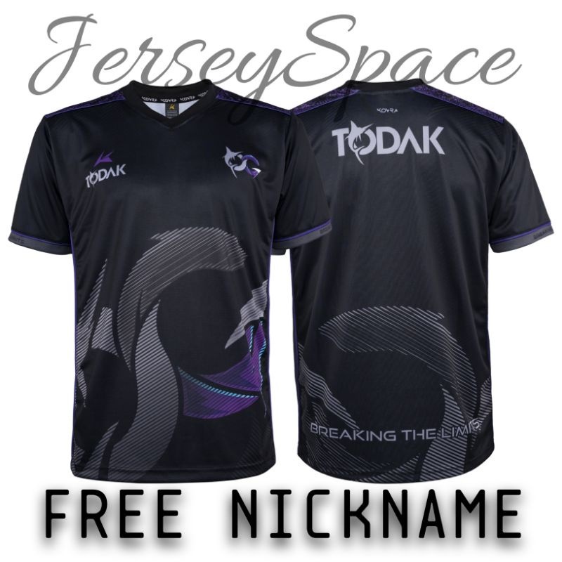 Jersey Todak MLBB Malaysia E Sport Jersey Free Nickname Custom Name ...