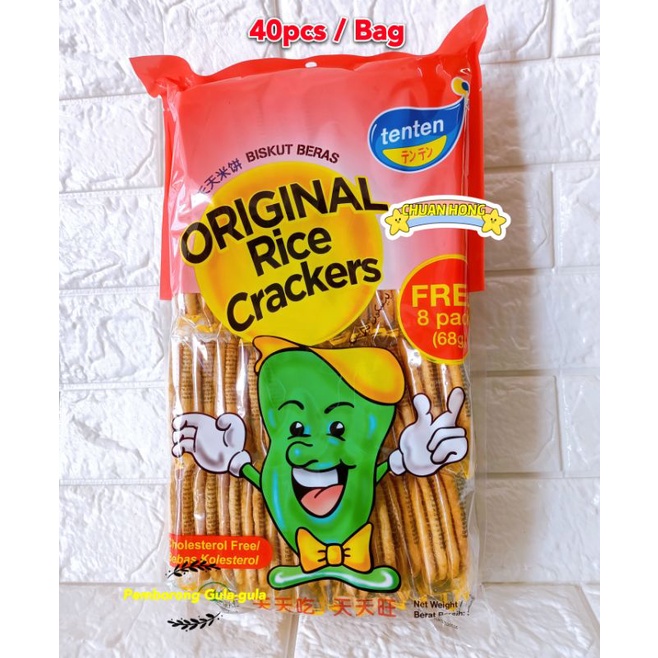 TenTen Original Rice Crackers 48pcs / Bag | Shopee Malaysia
