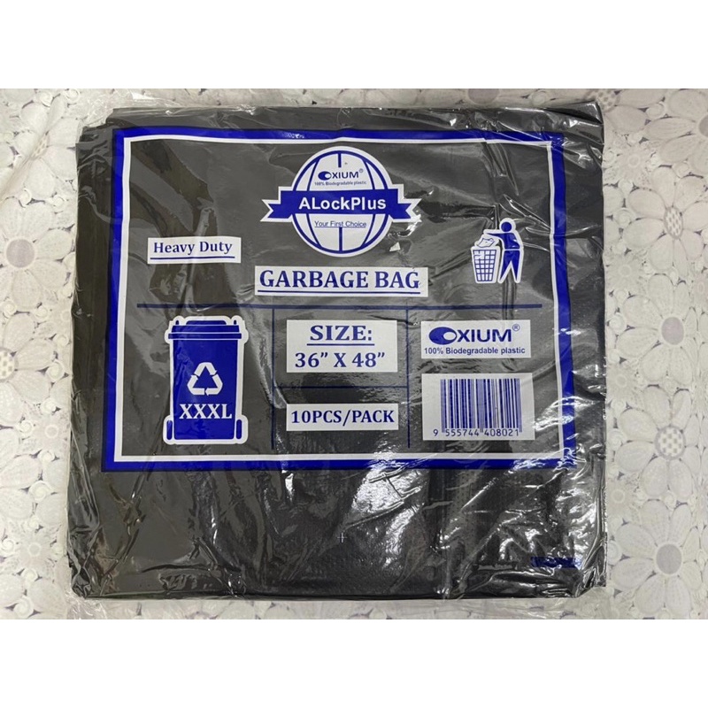 Heavy Duty Garbage Bag 35"x40" (XXL)/36"x48" (XXXL)/HDPE Rubbish Bag ...