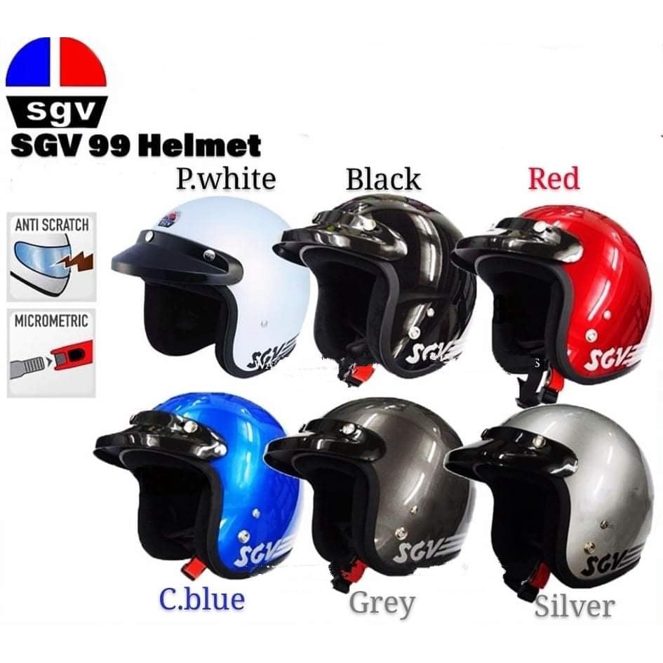 SGV 99 Helmet 100% ORIGINAL - L Size 60cm | Shopee Malaysia