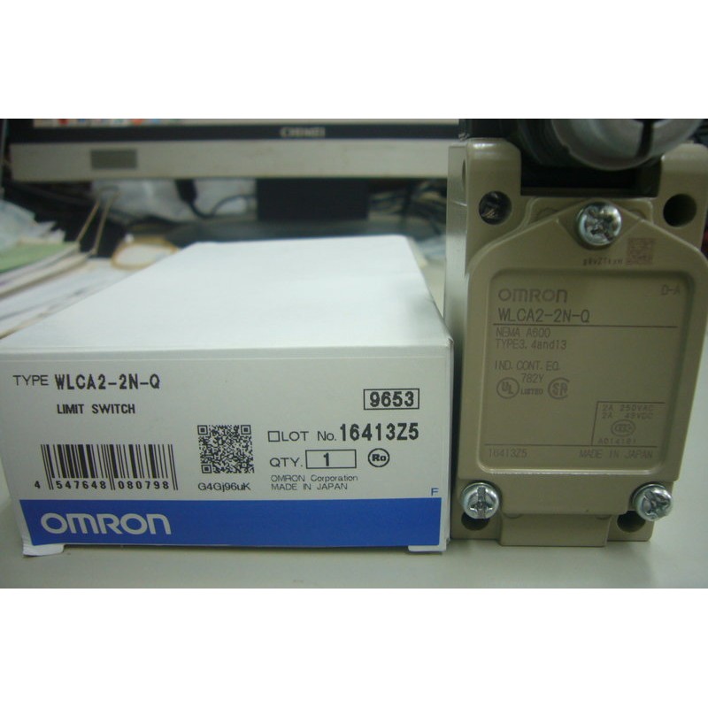 OMRON Limit Switch WLCA2-2N-Q LS Switches Roller Handle Type | Shopee Malaysia