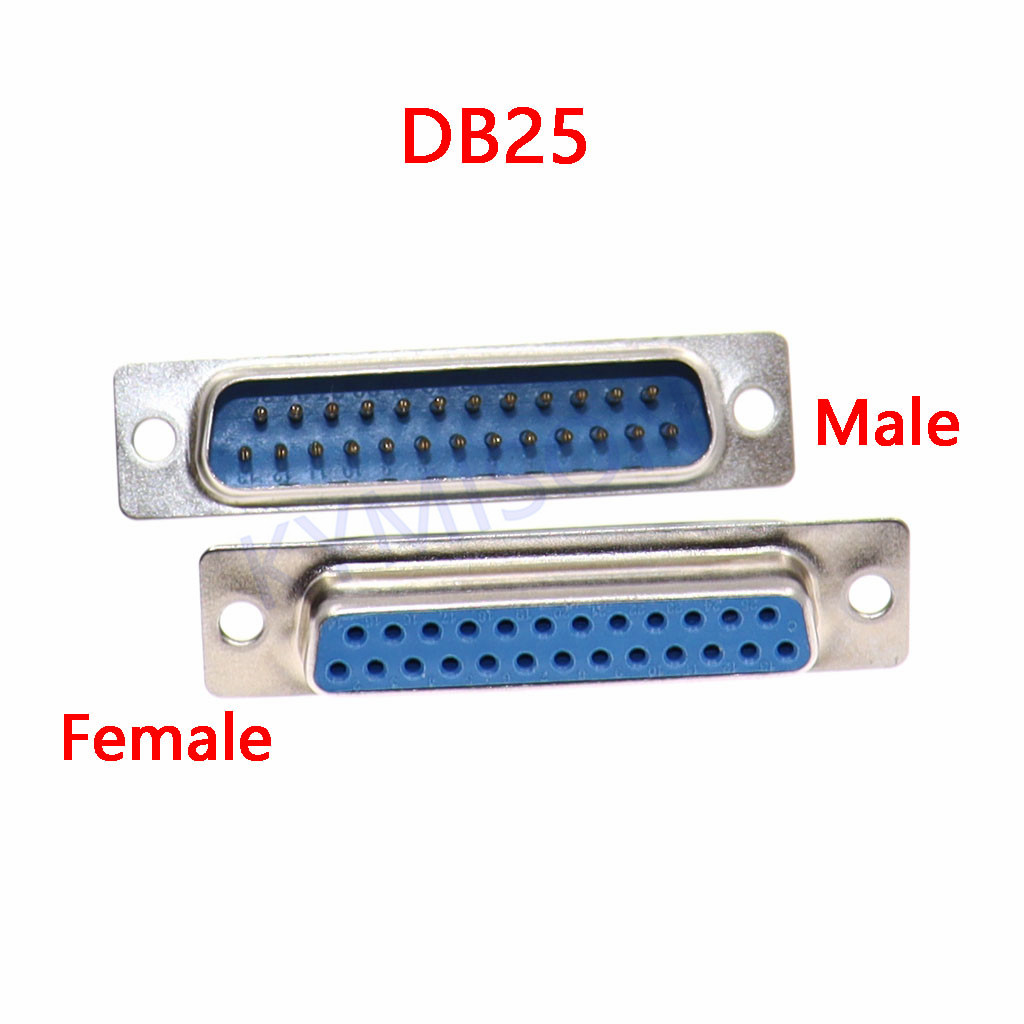 DB9 DB15 DB25 DB37 DB50 Hole/Pin Female/Male/Cover Welded Connector RS232 serial port socket DB ...