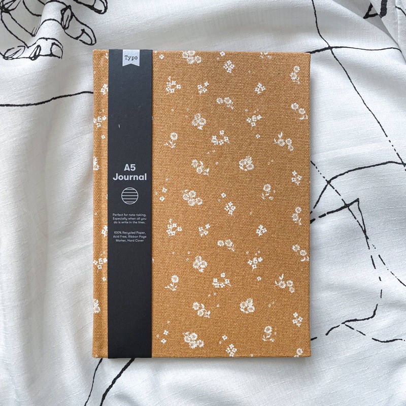 TYPO A5 Hard Cover Notebook (Line) | Shopee Malaysia