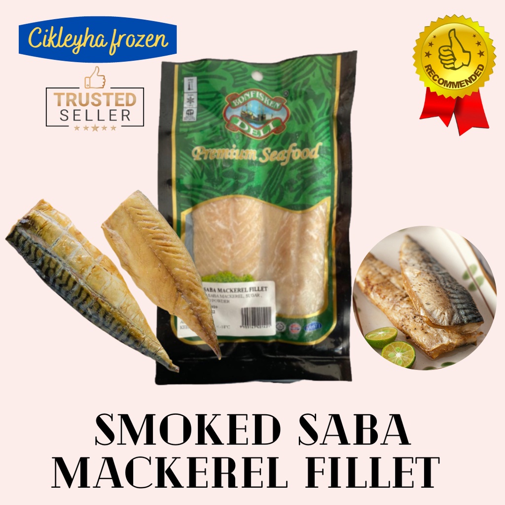 Halal Smoked Saba Mackeral Fillet 300g+- | Shopee Malaysia