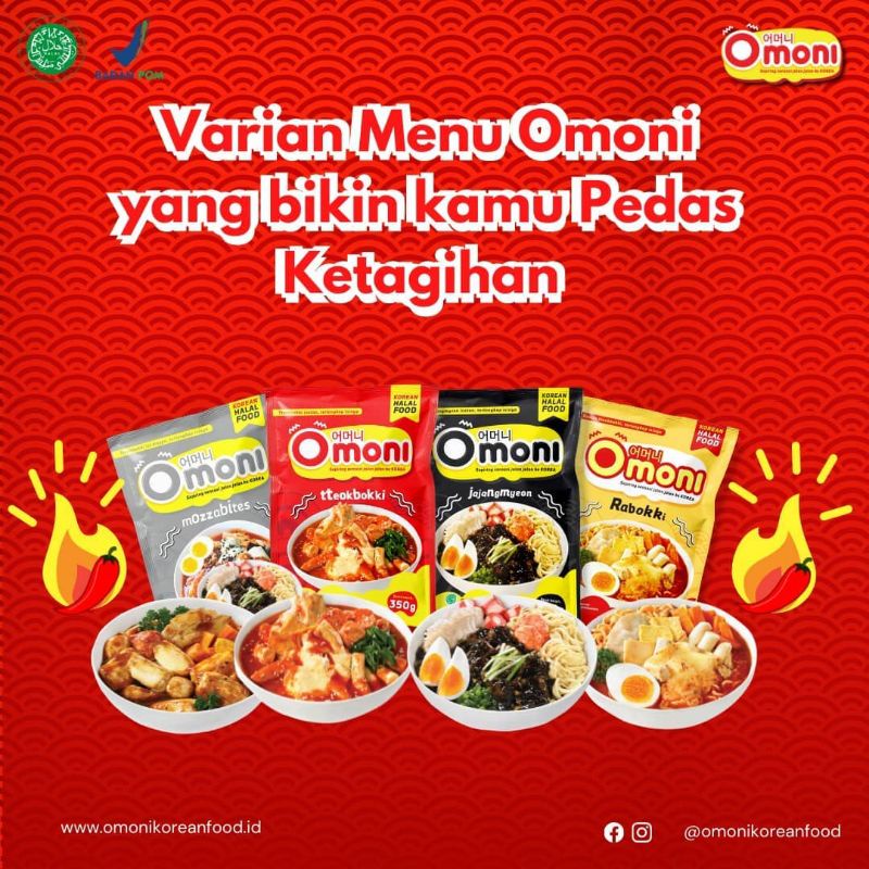 Omoni KOREAN FOOD / KOREAN FOOD (ROOM TEMPERATURE 3 DAYS) | Shopee Malaysia