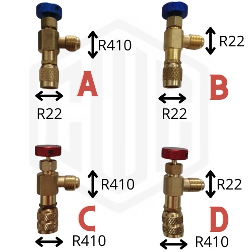 Refrigeration Charging Adapter Connector / Air Conditioner Repair ...