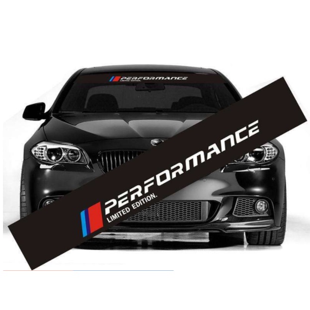 BMW M PERFORMANCE FRONT WINDSCREEN STICKER | Shopee Malaysia