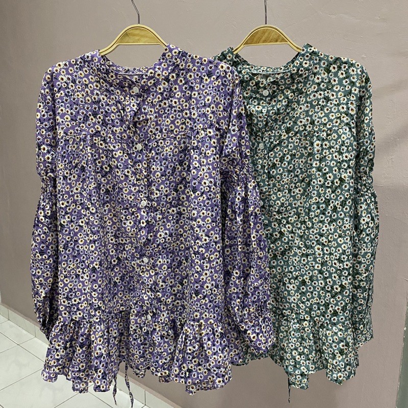 blouse rompol (3 pcs ) | Shopee Malaysia