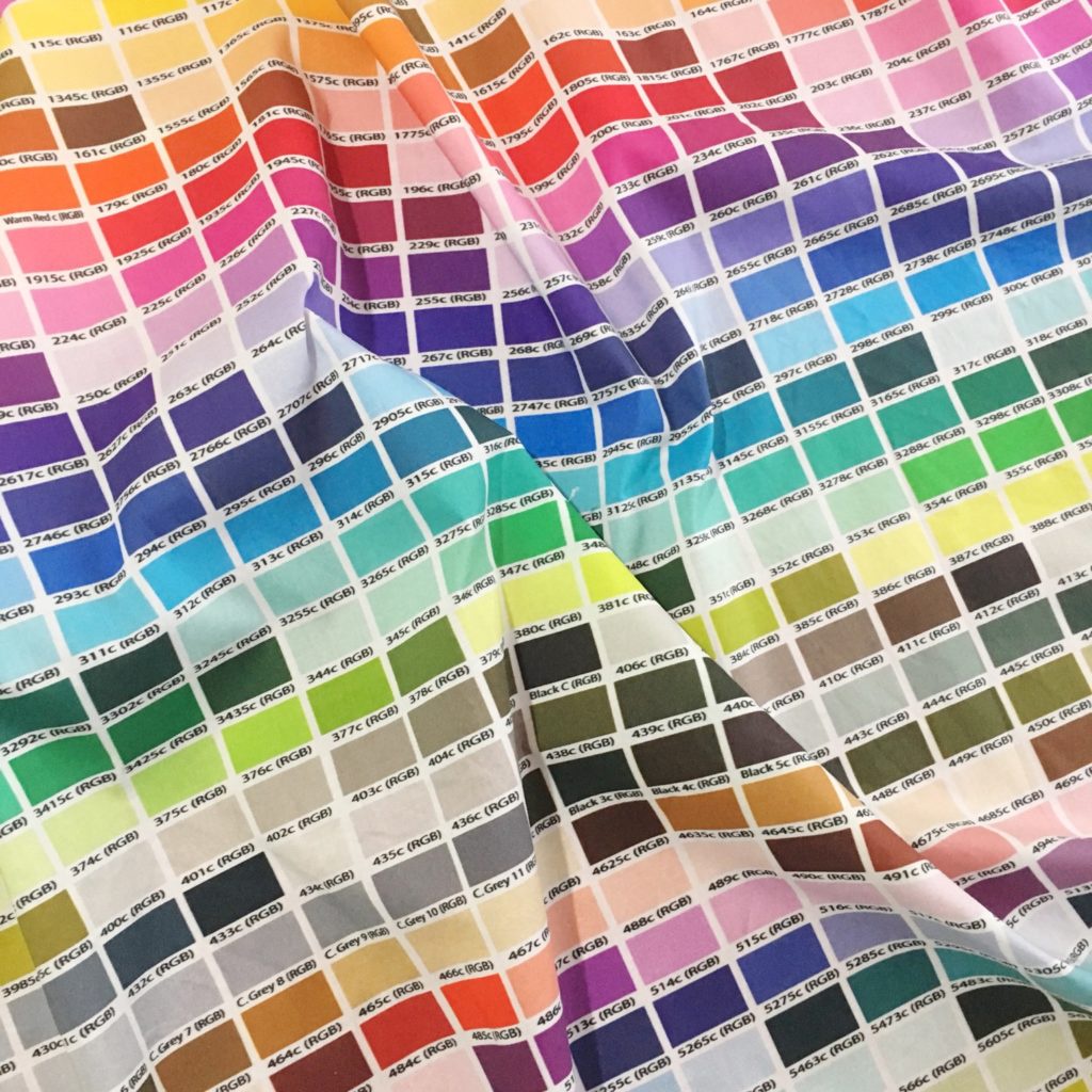 Big Size Whole Piece Fabric CMYK RGB/HEX/HTML Color Palette Chart *2300 ...