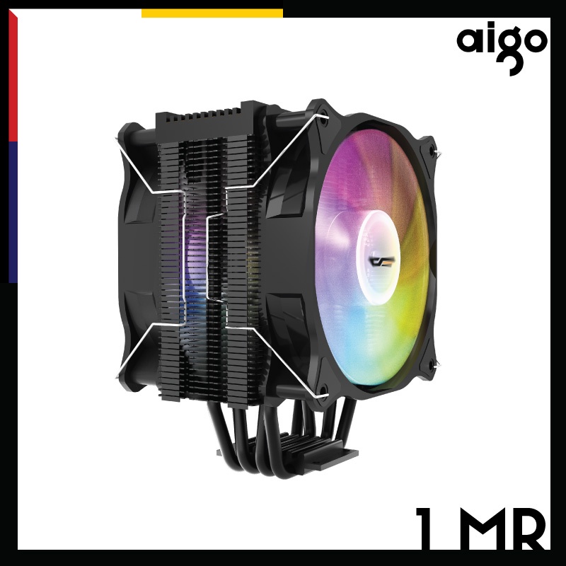 AIGO DarkFlash DarkAir Plus Tower CPU Cooler aRGB CPU Fan Coolers (Intel & AMD) | Shopee Malaysia