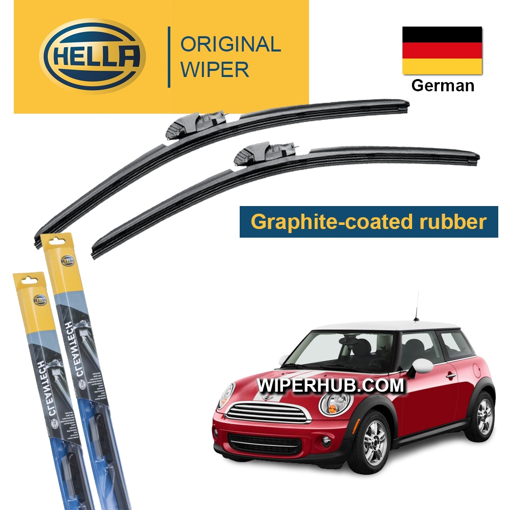 Mini Cooper R56 3 Door 2006 - 2013 Hella Cleantech Wiper Blade ...