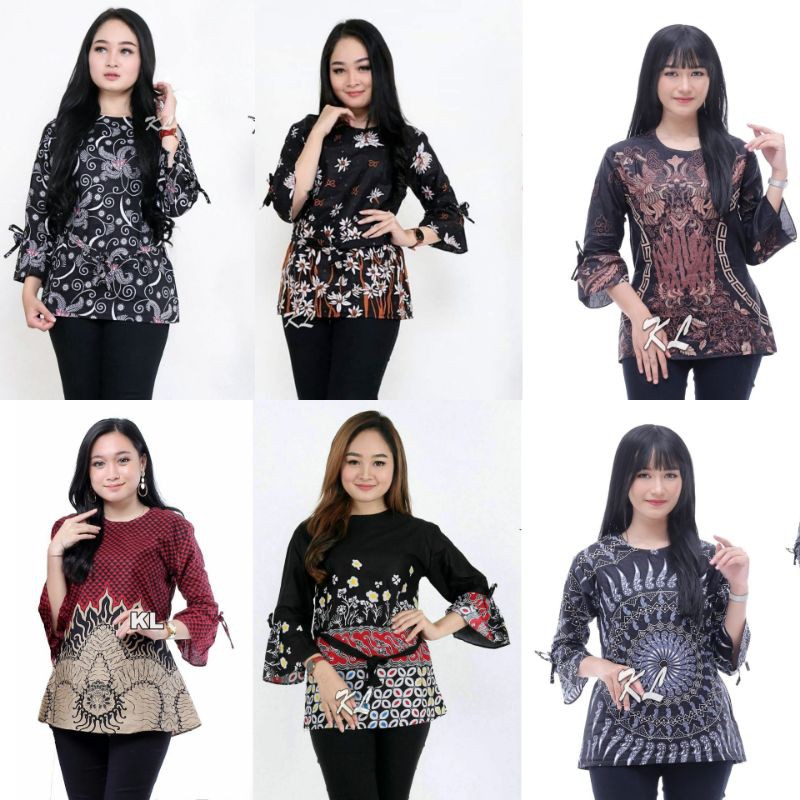 RATU Queen AYU MOTIF BATIK TOP VAJU BATIK UNIFORM | Shopee Malaysia