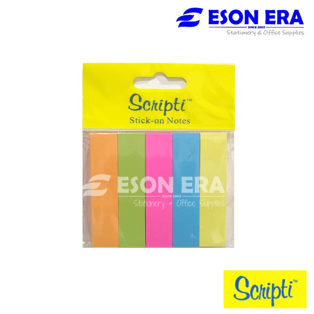Scripti Stick-on Notes 07250 Stiker Tanda | Shopee Malaysia