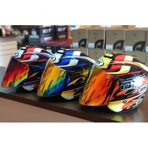ARC HELMET RITZ YF DESIGN YF1 (100%Original)🔥🔥 | Shopee Malaysia