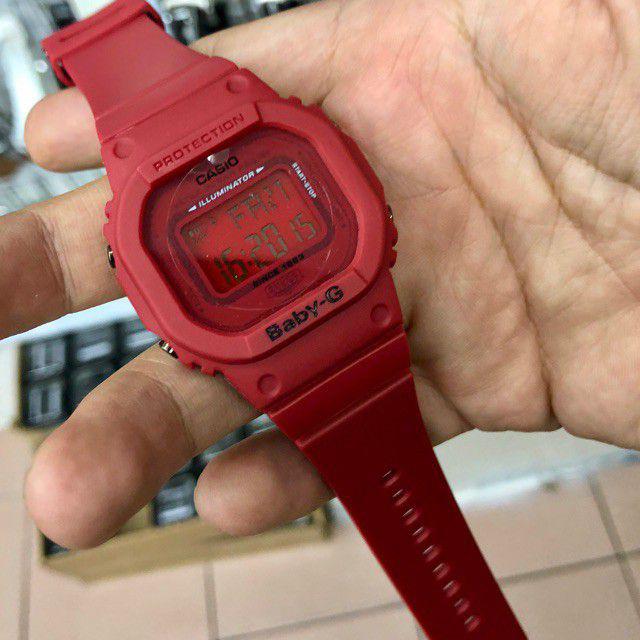 G SHOCK / BABY G DW5600 & DW6900 RED OUT + FREE G SHOCK BOX | Shopee ...