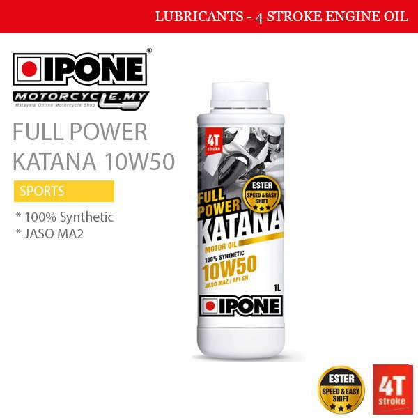 IPONE Oil Full Power - 10W50 Fully Synthetic | Shopee Malaysia