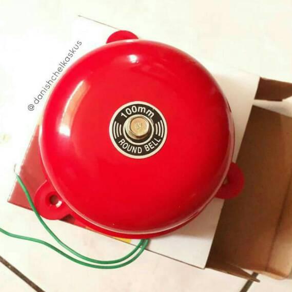 Round bell electric ring bell factory school office Fire alarm AC 220v ...