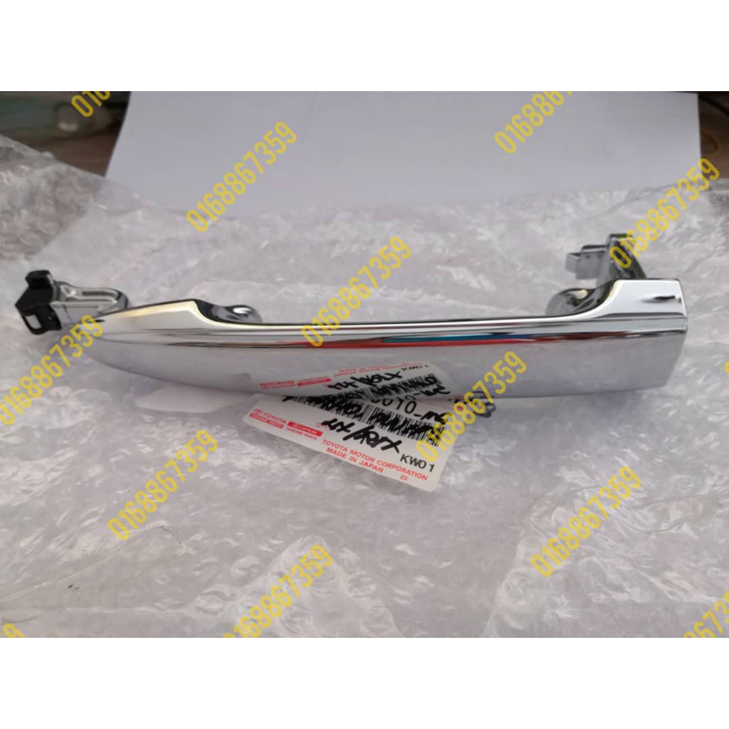 TOYOTA GENUINE SLIDING DOOR OUTER HANDLE FOR ALPHARD OLD MODEL | Shopee ...