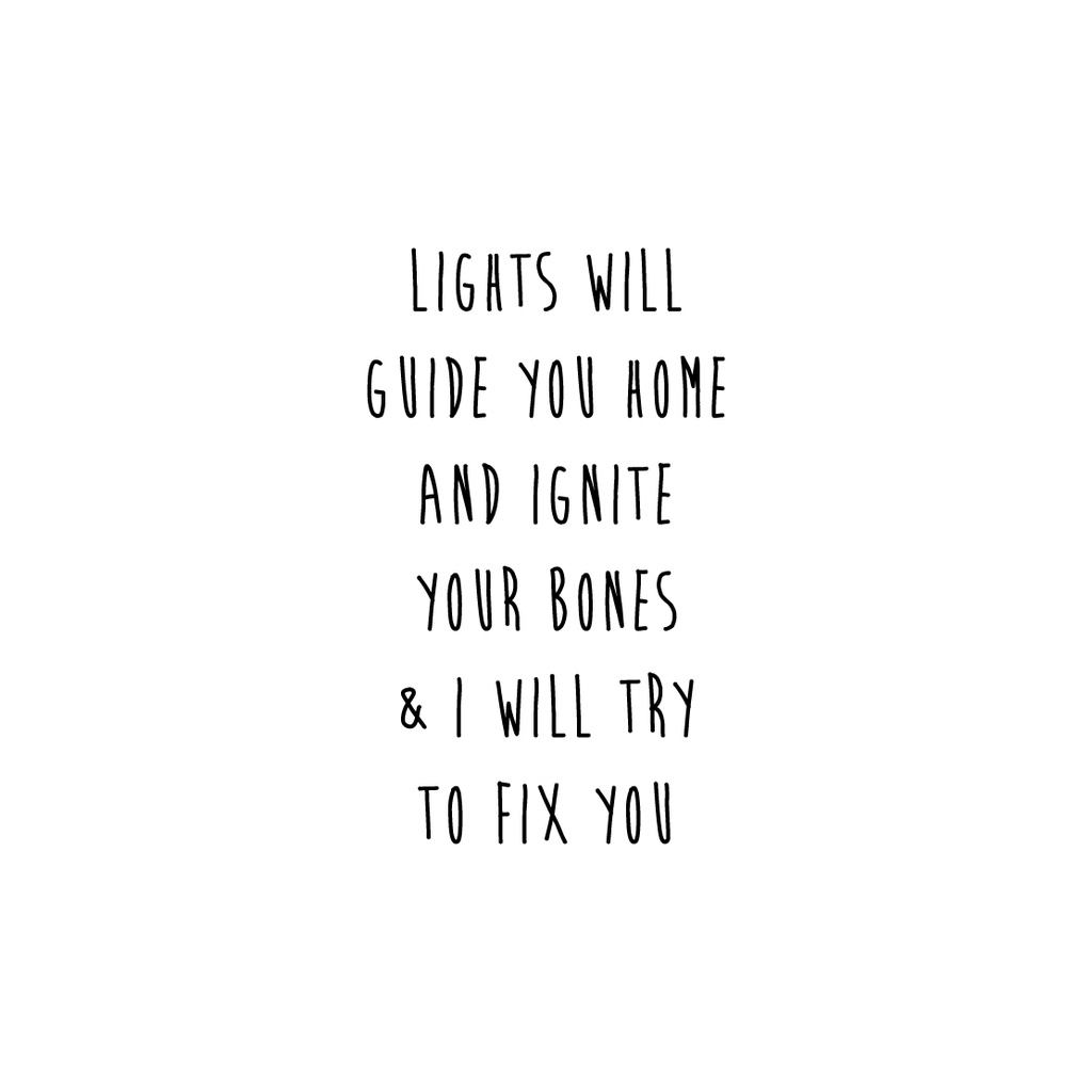 Fix You | Temporary Tattoo Sticker Waterproof | Shopee Malaysia