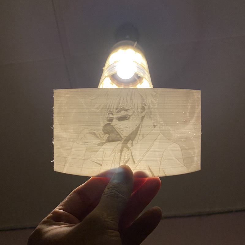 Gojo Satoru Jujutsu Kaisen Lithophane Figure Toy Picture Gojou Satoru ...