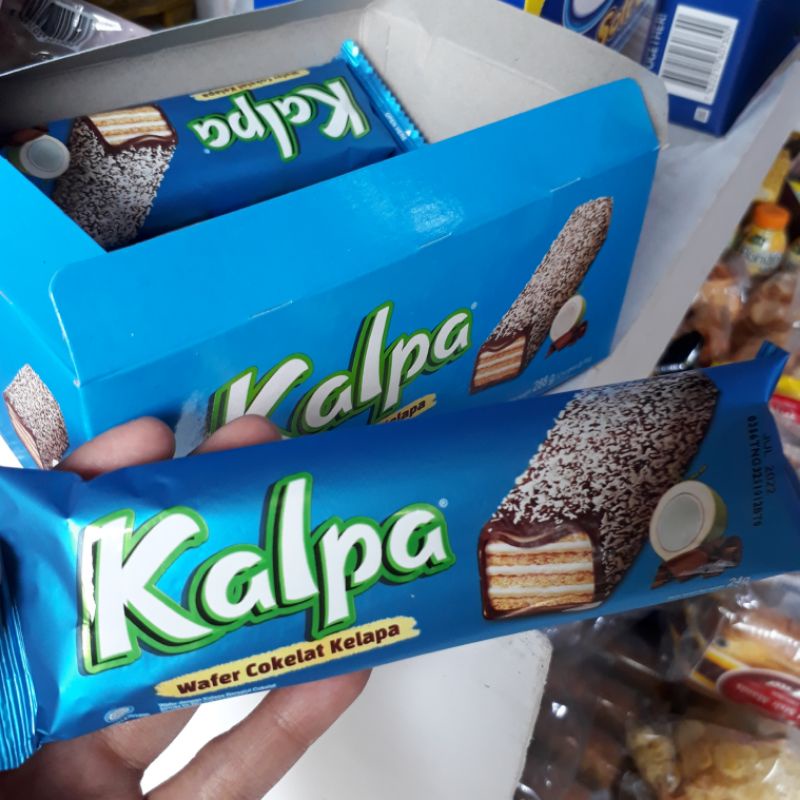 Kalpa Wafers Coconut Chocolate 24gr | Shopee Malaysia