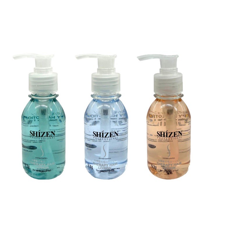 SHIZEN Therapy Hair Lotion Crystal Oil Crystal Hair Repair Serum 125ml ...
