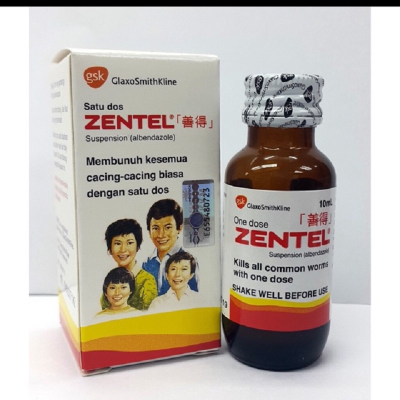 Zentel Worming Syrup 10ml | Shopee Malaysia