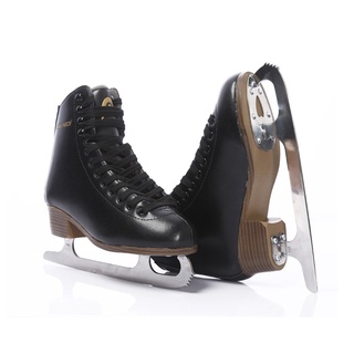 28-43 New Leather Figure ice skating shoes beginners children's figure ...