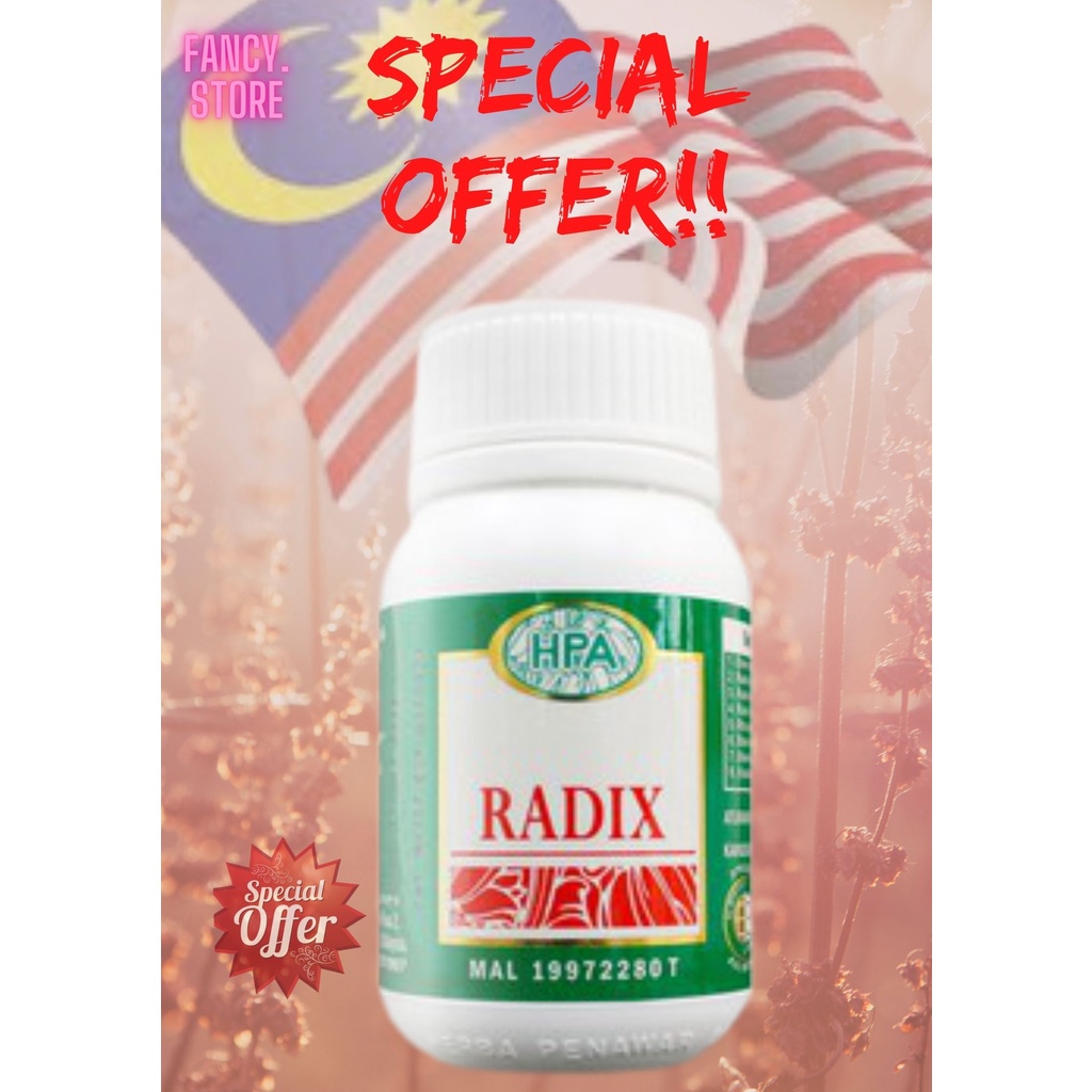 [HOT TEM] HPA KAPSUL RADIX 100% ORIGINAL | Shopee Malaysia
