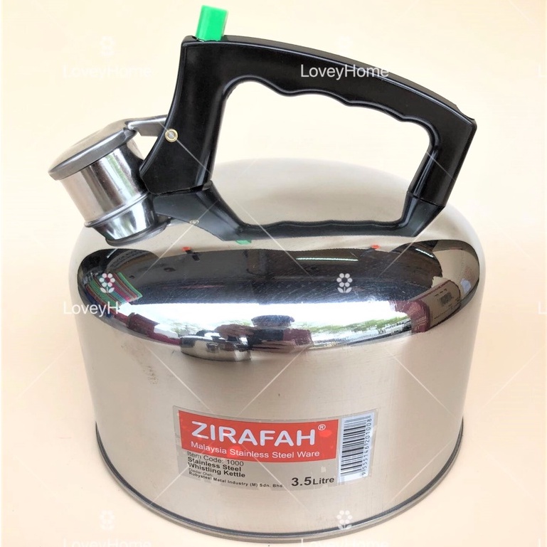Whistling Kettle Stainless Steel Boil Hot Water Cooker Ketel Air Cerek ...