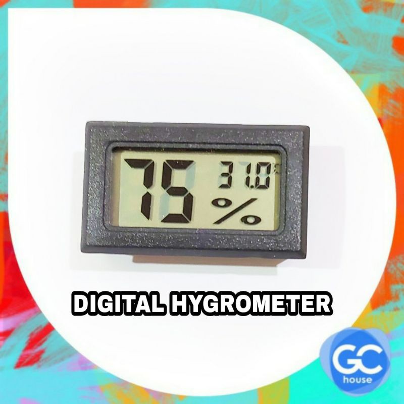 Hygrometer Digital Humidity And Temperature Measuring Instrument Air ...