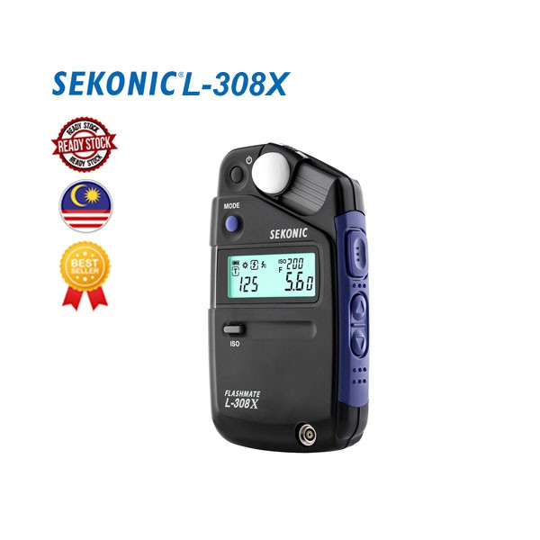 SEKONIC L-308X Flashmate Light Meter (Ready Stock) | Shopee Malaysia
