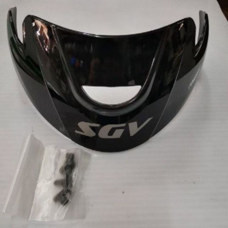 SGV CRUISER HELMET BLACK CAP INCLUDED NUT | Shopee Malaysia