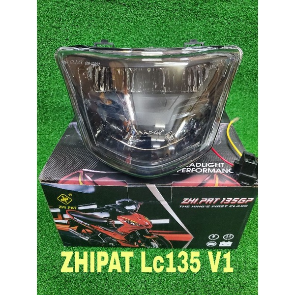 Zhipat LED Head Lamp Lc135 V1 (Clear)Exciter 135 v1 Zhipat LED HEAD ...
