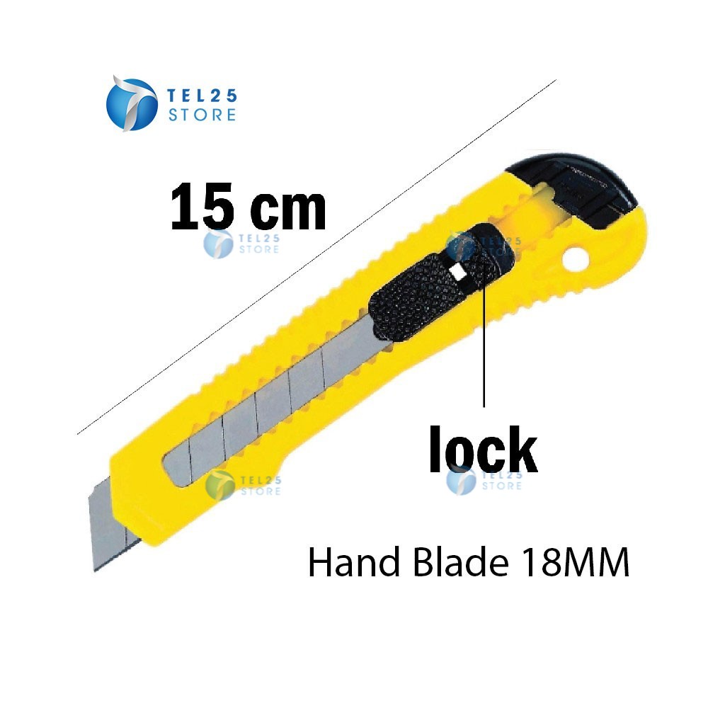 [ 1 PCS ] Utility Knife Cutter / Cutter Blade / Cutter Knife / Pisau ...
