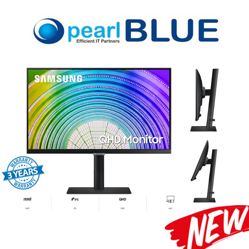 Samsung LS32A600UUEXXS 32" QHD LED Monitor with USB type-C and LAN port ...