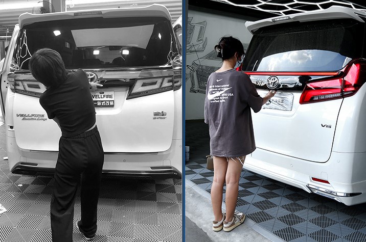 JBI PLUS Toyota Alphard Vellfire ANH20 AGH30 One Touch Automatic Open ...