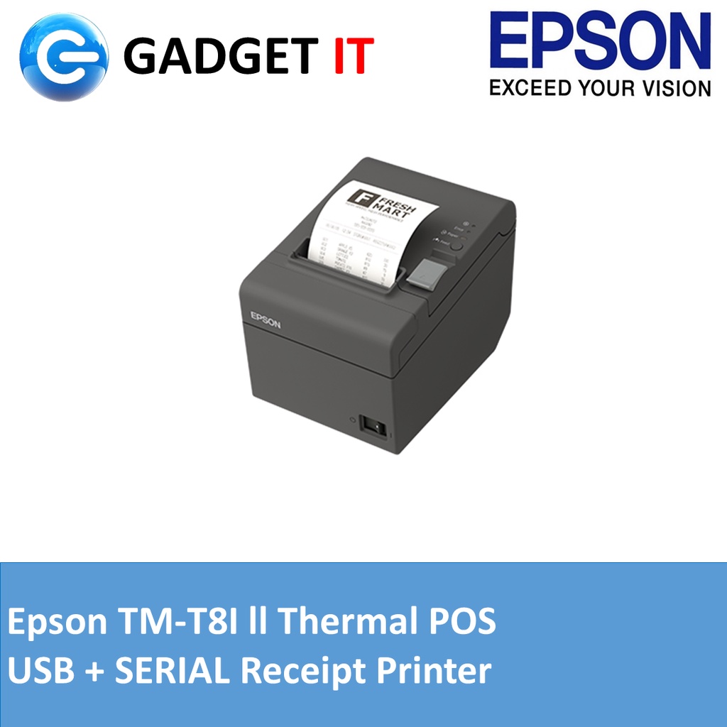 EPSON TM-T81II / TM-T81 II THERMAL POS RECEIPT PRINTER (TMT81 / TM-T81 ...