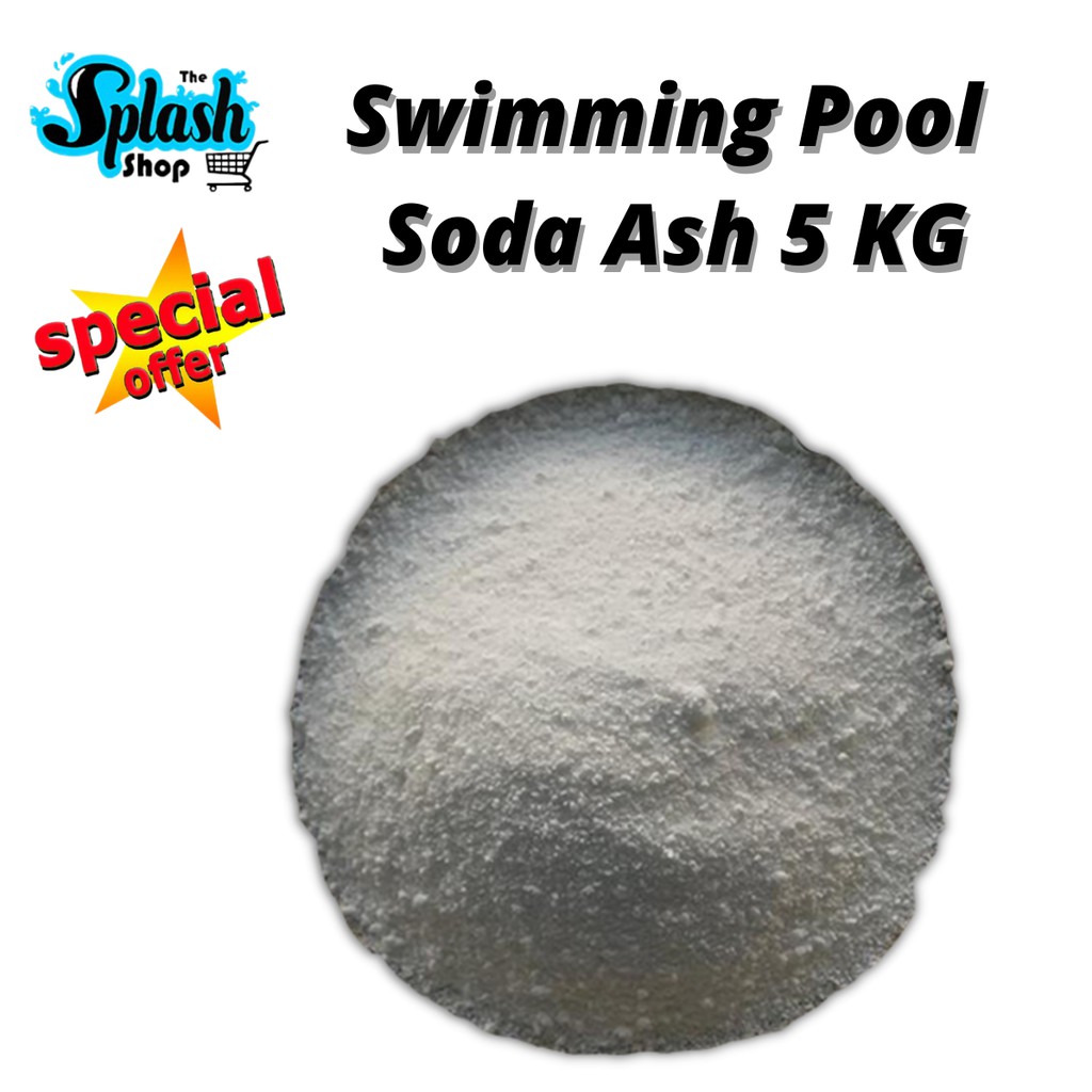𝐒𝐏𝐋𝐀𝐒𝐇 - Soda Ash to Increase Ph Level - 5KG [READY STOCK] | Shopee Malaysia